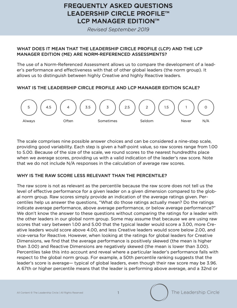 LCgo-LCP - Navigate The System - Leadership Circle