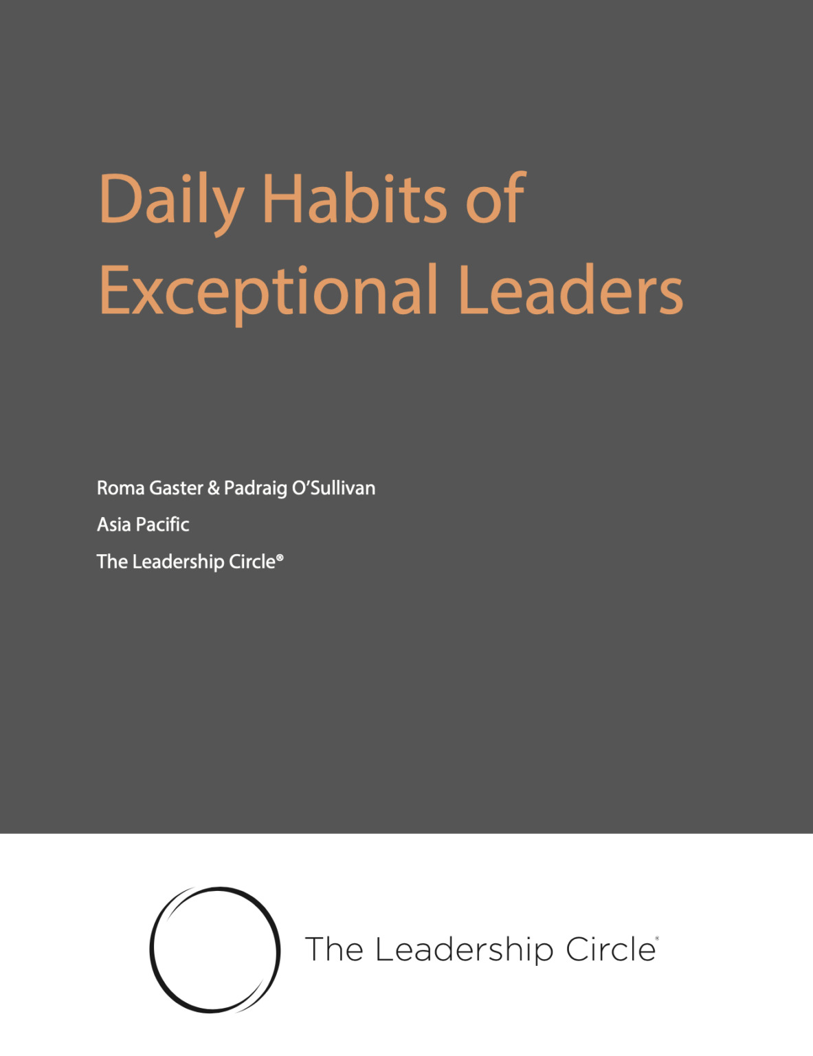 Leadership White Papers - The Leadership Circle