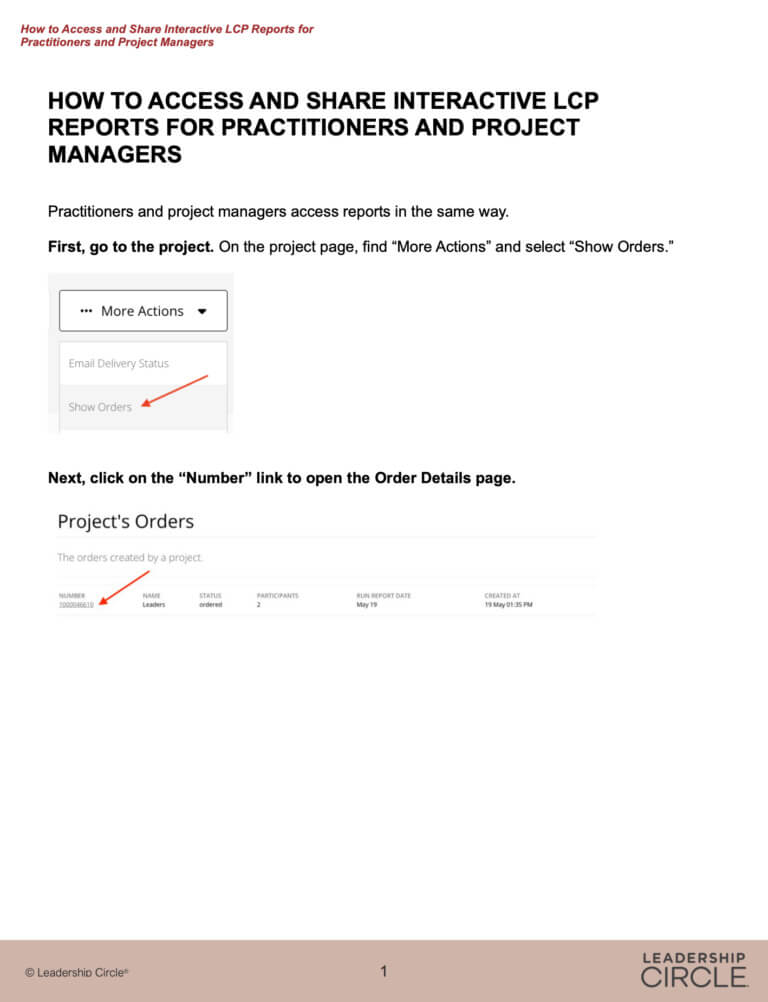LCgo-LCP - Navigate The System - Leadership Circle