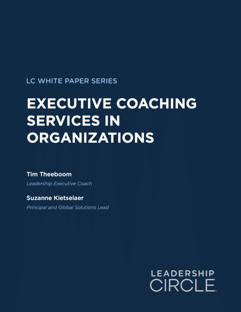 Leadership White Papers - The Leadership Circle